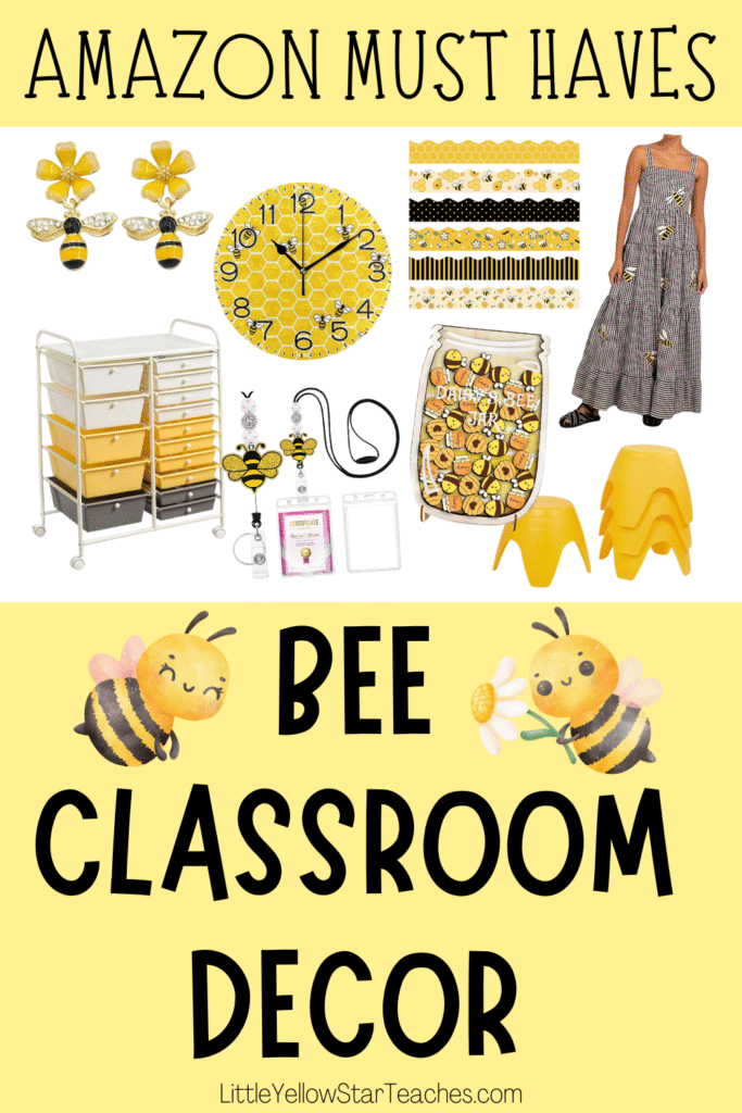 Bee Classroom Decor Amazon Teacher Must Haves - LittleYellowStar