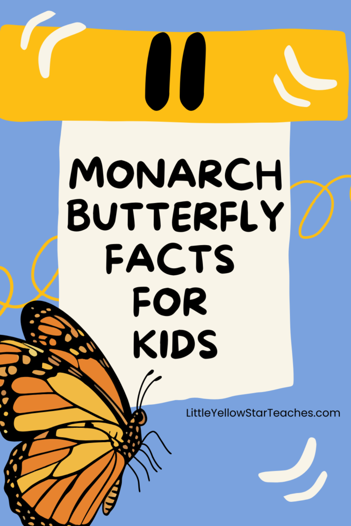 11 Monarch Butterfly Facts for Kids - LittleYellowStar