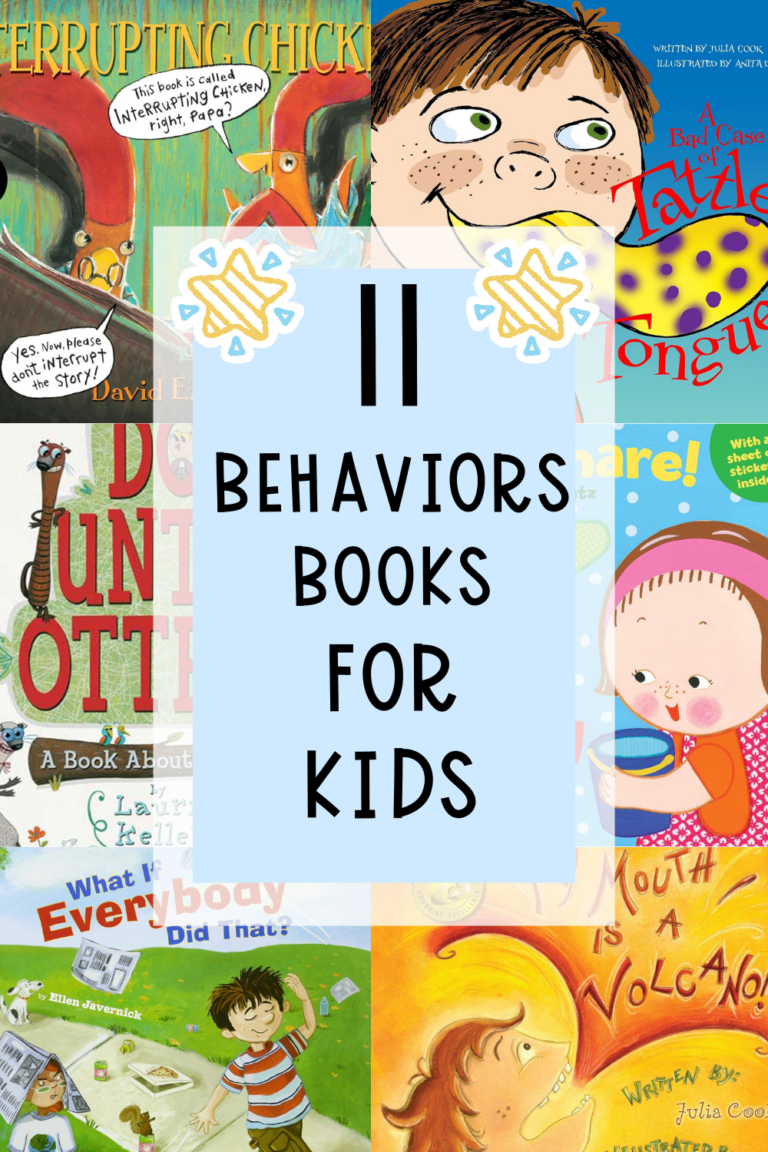 11 Behavior Books for Kids - LittleYellowStar