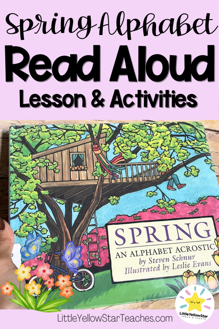 Read Aloud Lesson & Activities: Spring Vocabulary & Alphabet ...